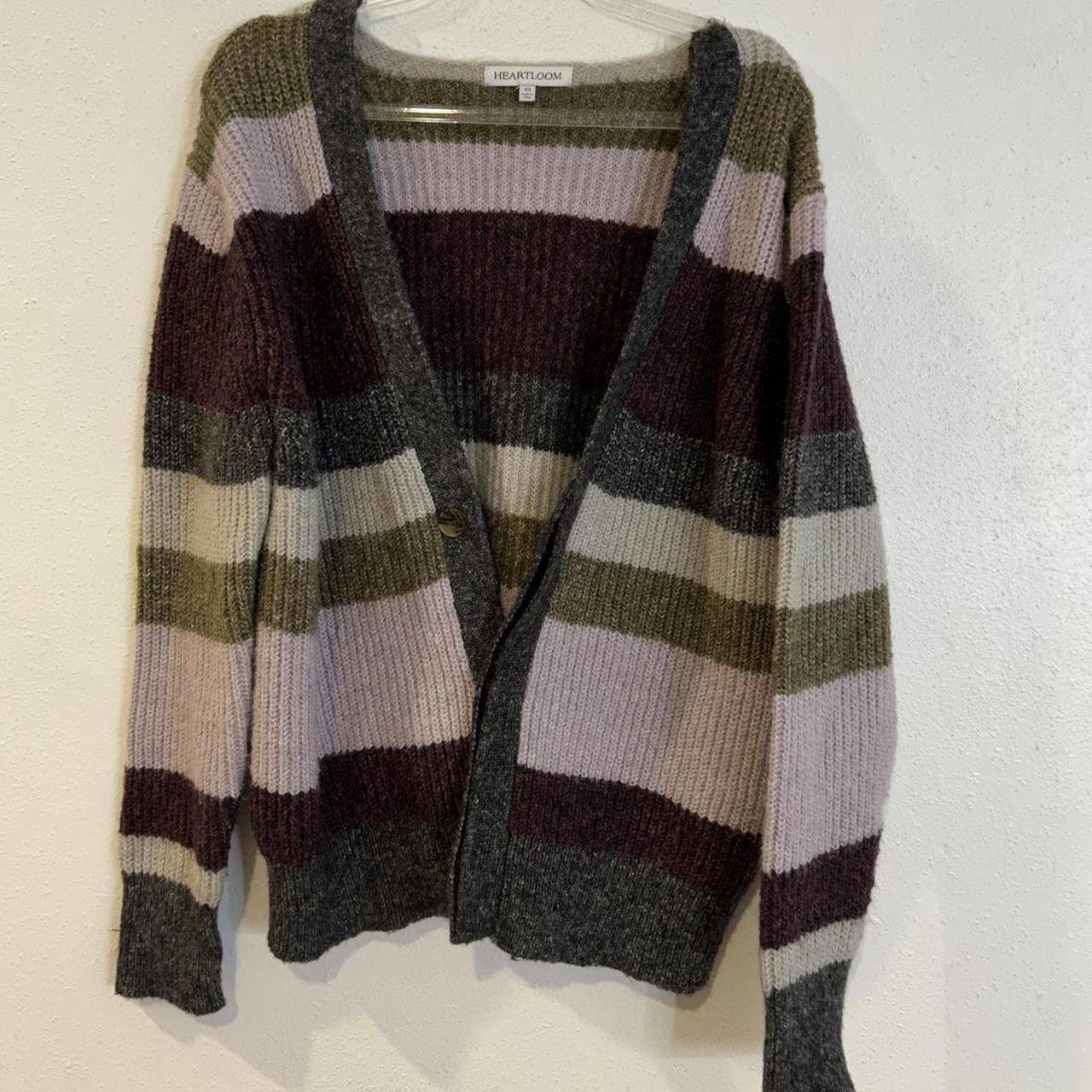 Heartlooom tag Button up Pretty fall color cardigan... - Depop