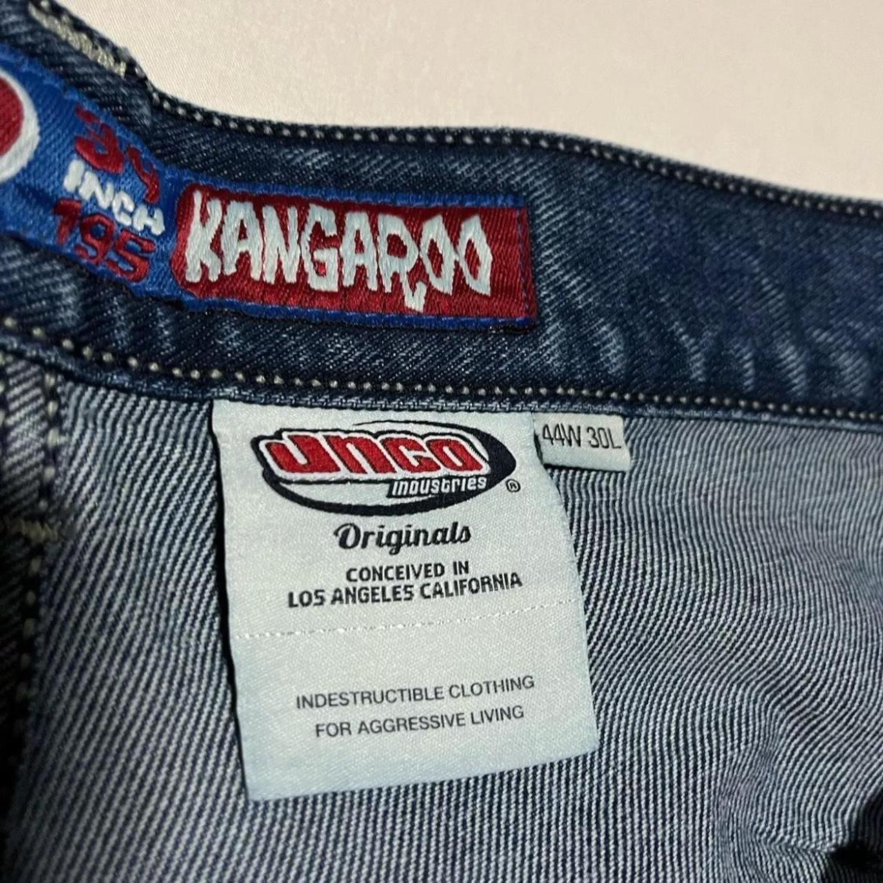 JNCO KANGAROO JEANS size 44x30 Baggy Overized Wide... - Depop