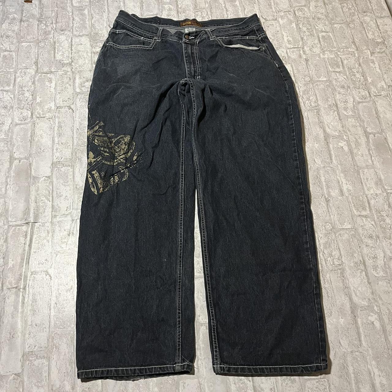 Y2K southpole baggy jeans Size 40 - y2k - ... - Depop