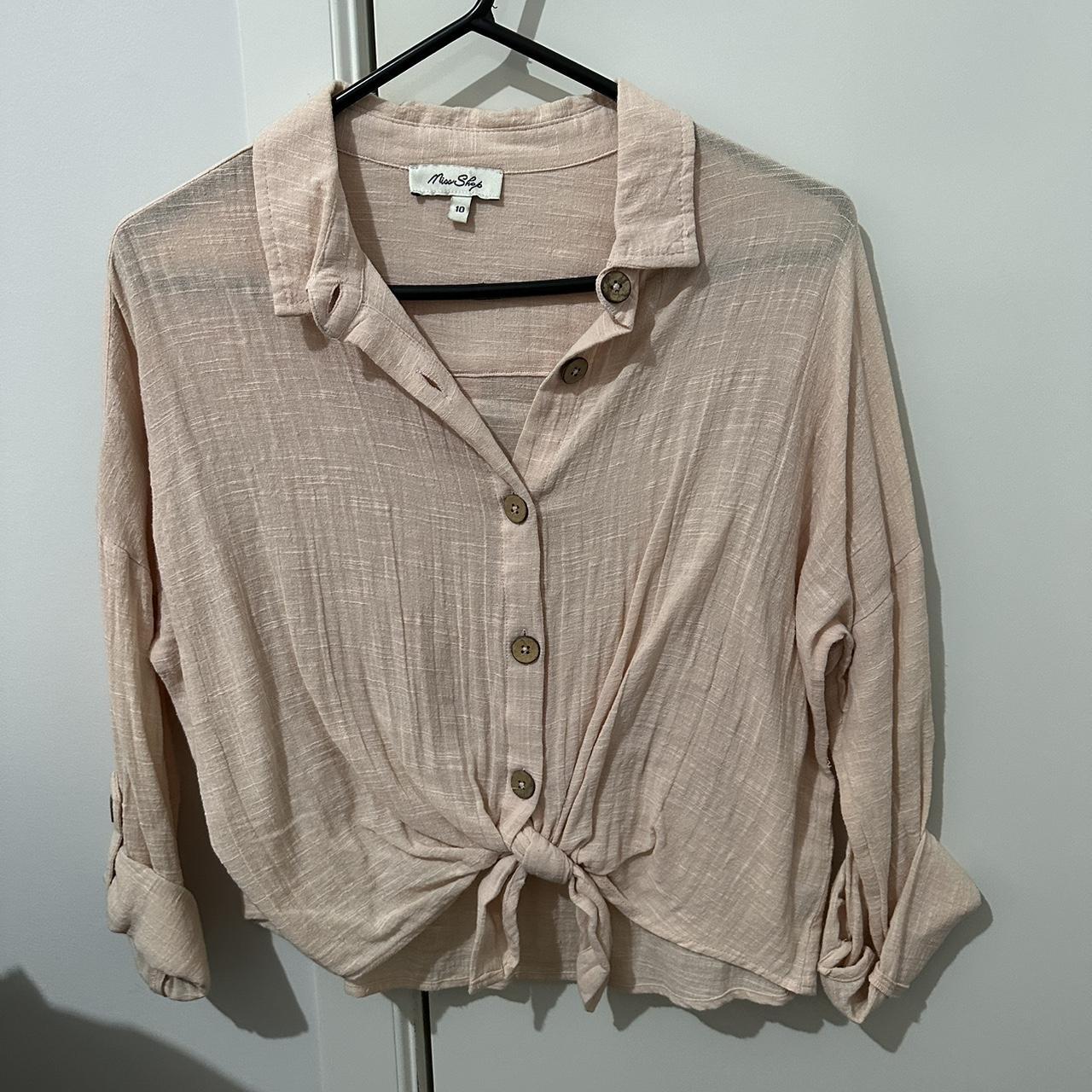 Miss Shop button up shirt - Depop