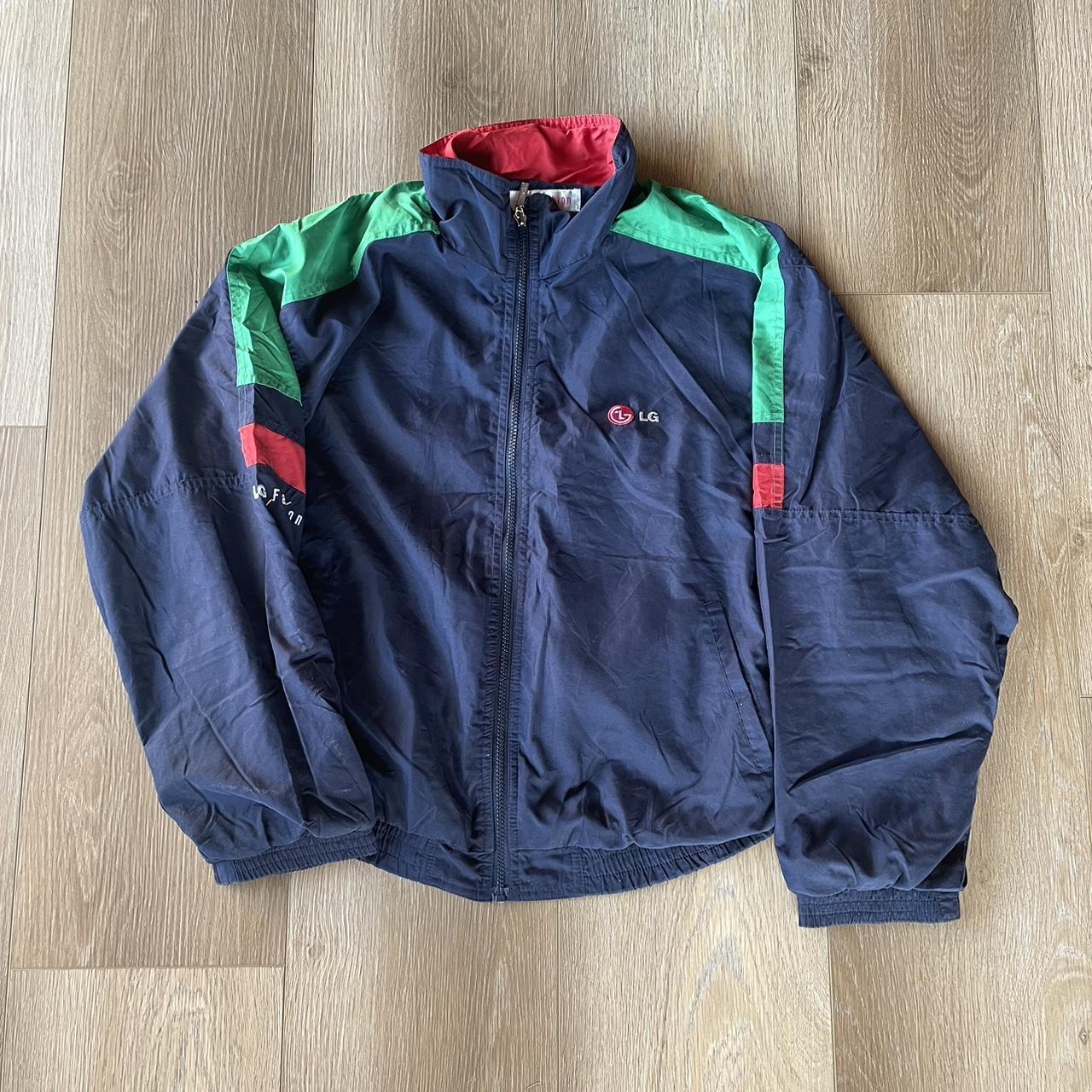 VINTAGE LG JACKET - size XL but can be a good fit... - Depop
