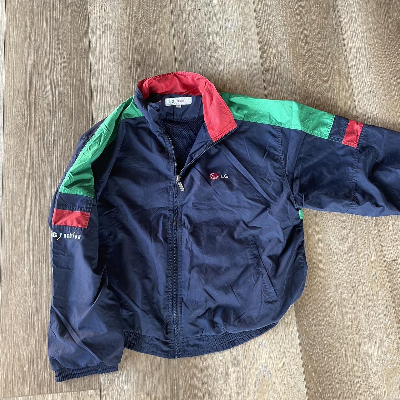 VINTAGE LG JACKET - size XL but can be a good fit... - Depop