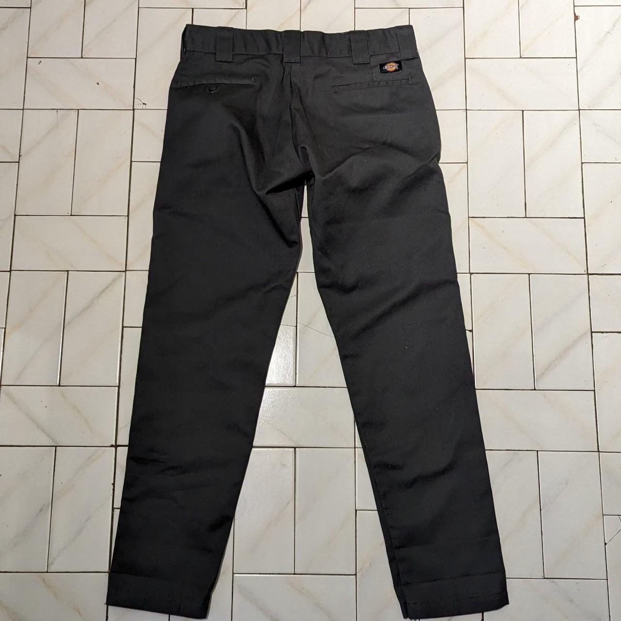 Dark Grey Dickies Trousers Slim Straight. 32x32 - Depop