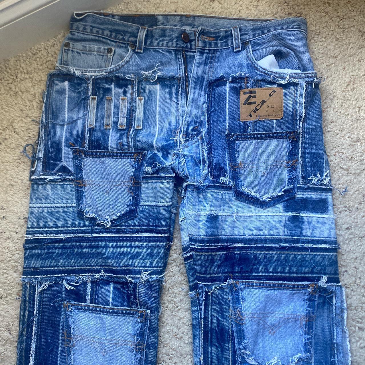 RARE TICILA ROCKER JEANS 32x32 #SEMATARY #BLADEE... - Depop