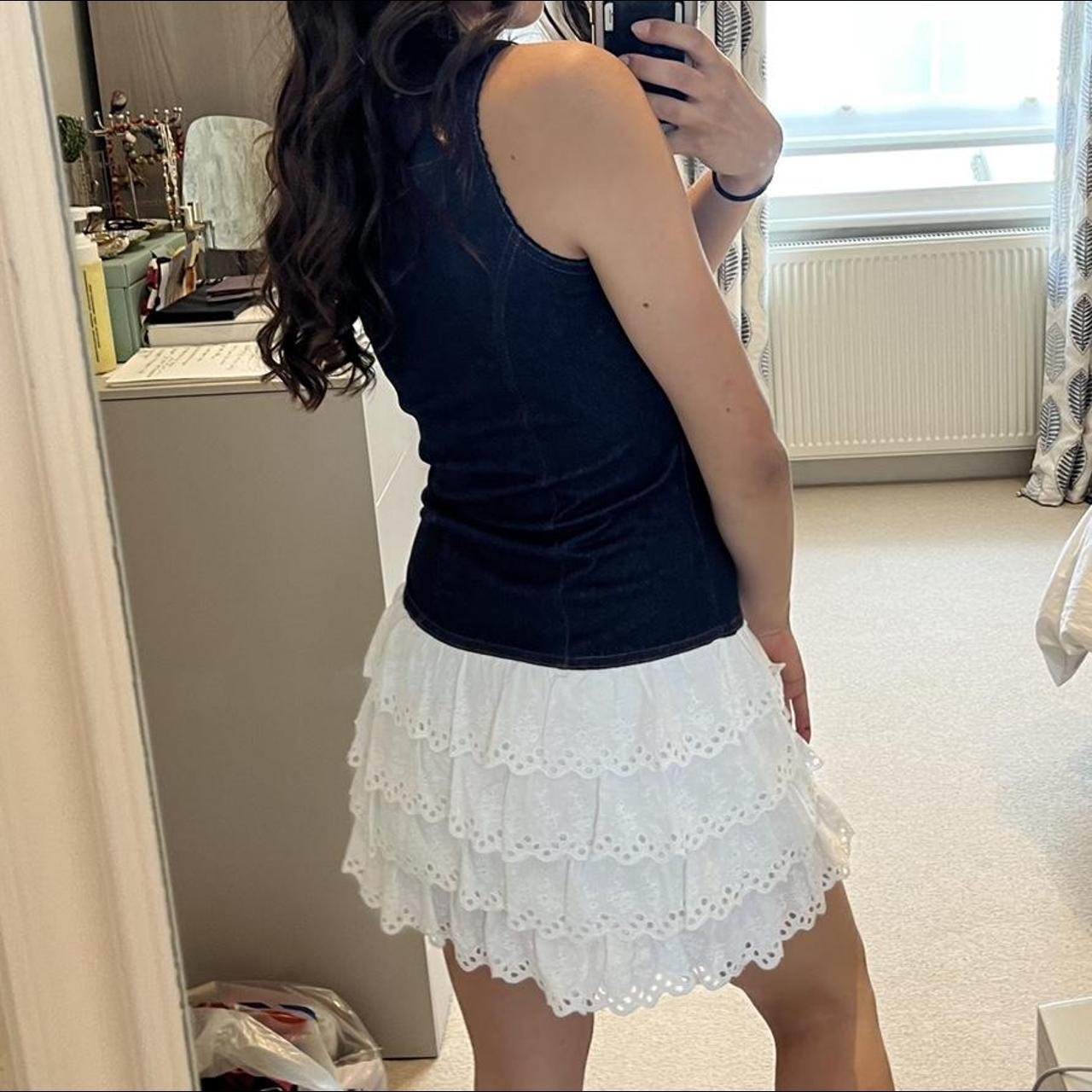 INSANE Vintage 2000s Jane Norman mini dress Denim... - Depop