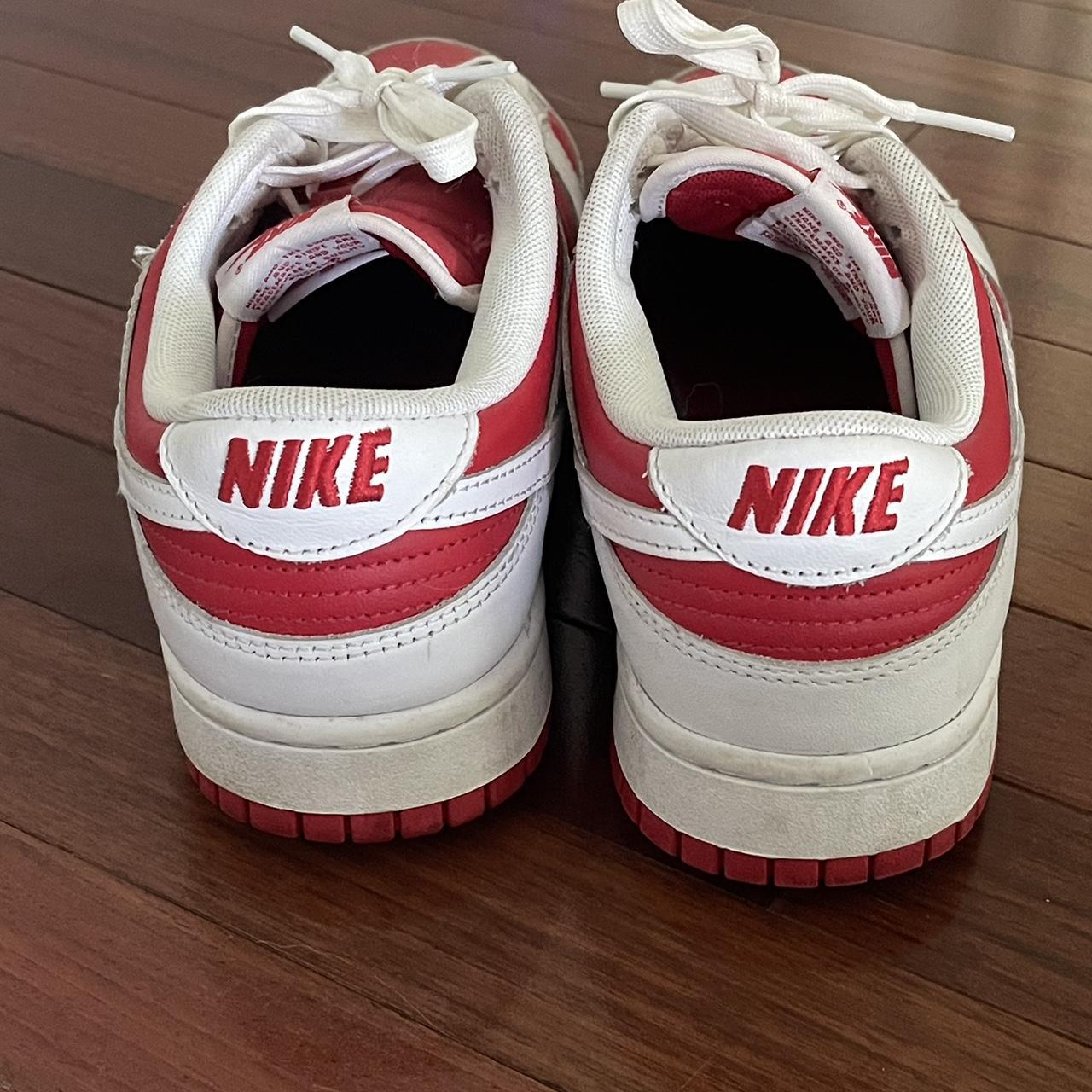 Nike Dunk Low Championship Red 2021 - Depop