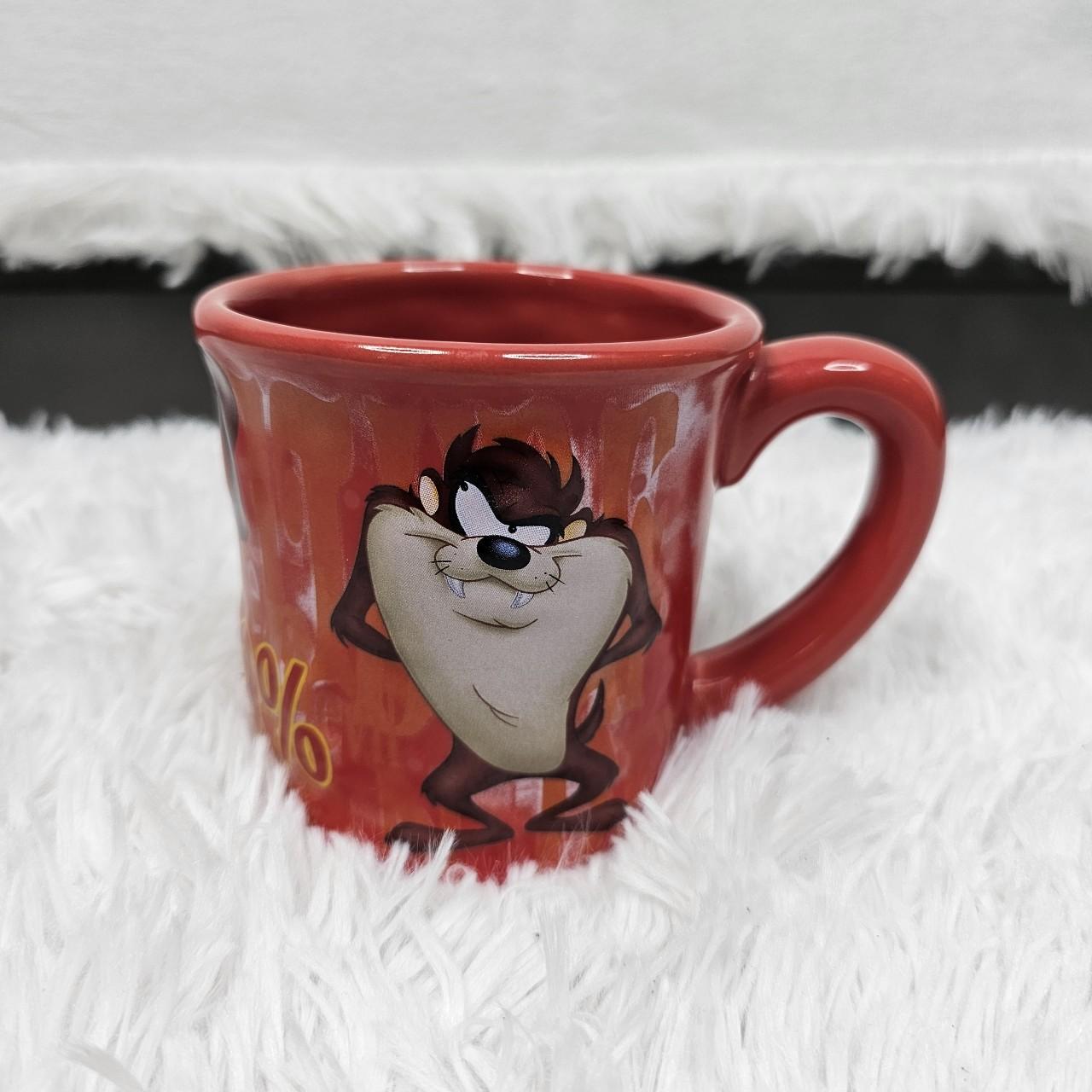 Warner bros taz attutide mug. In excellent... - Depop