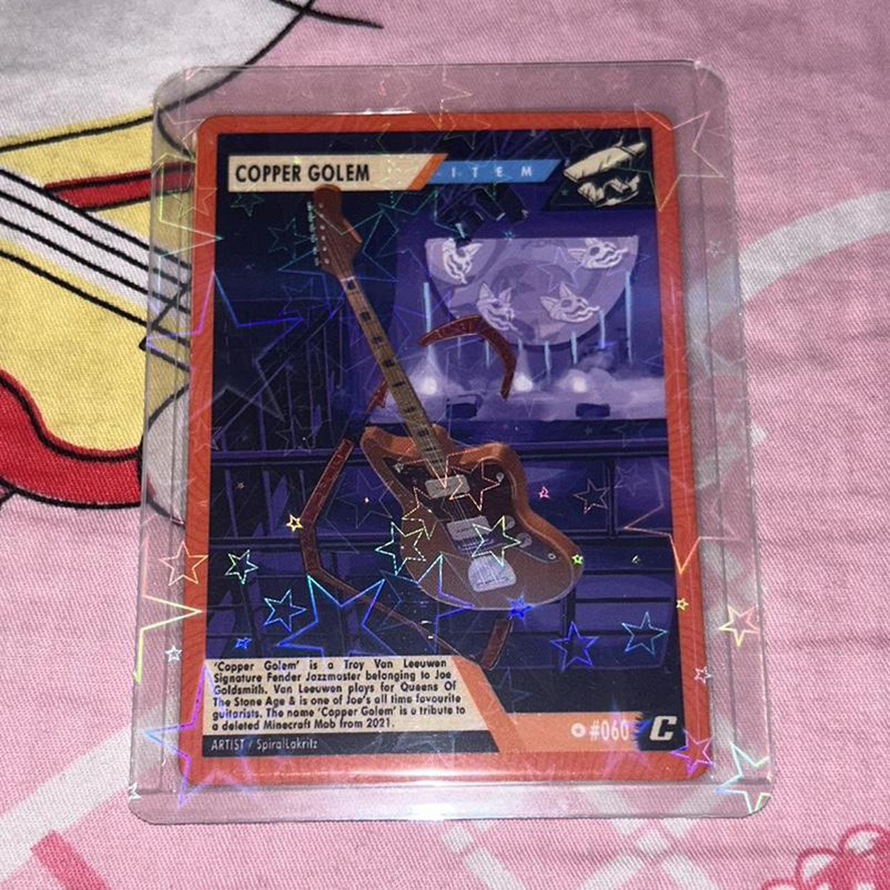 Lovejoy Copper Golem Anvil Trading Card! art by... - Depop