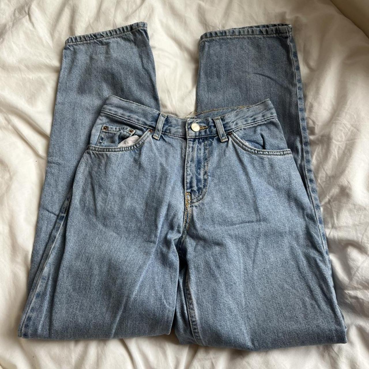 vintage mid rise mom jeans from topshop, label says... - Depop