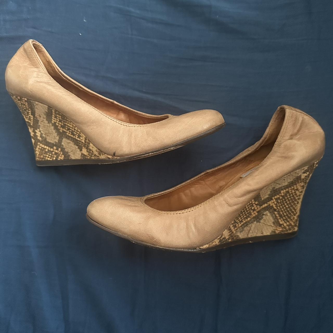 Lanvin wedges. Size 36. - Depop