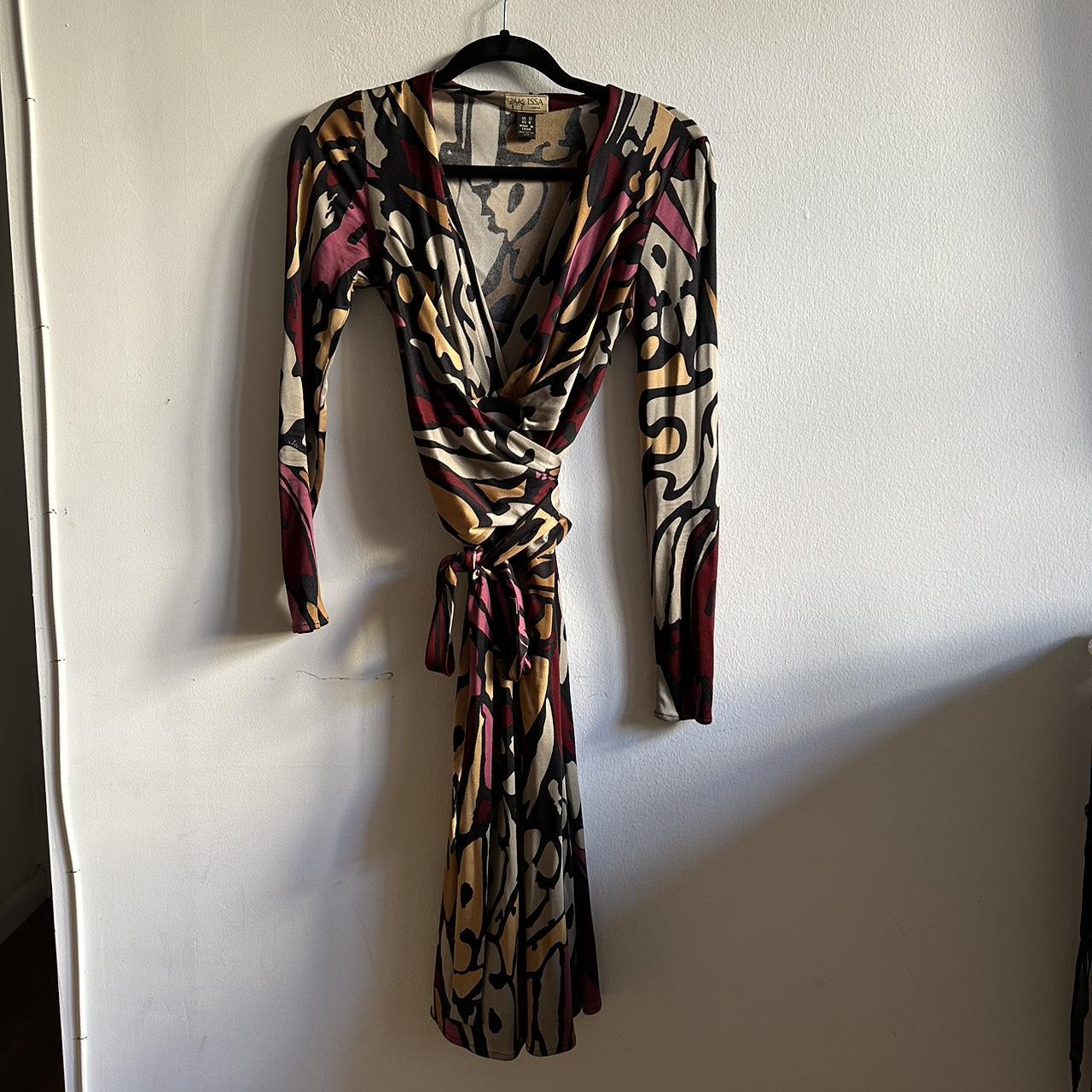 Issa London wrap dress. Size 8. Vintage! - Depop