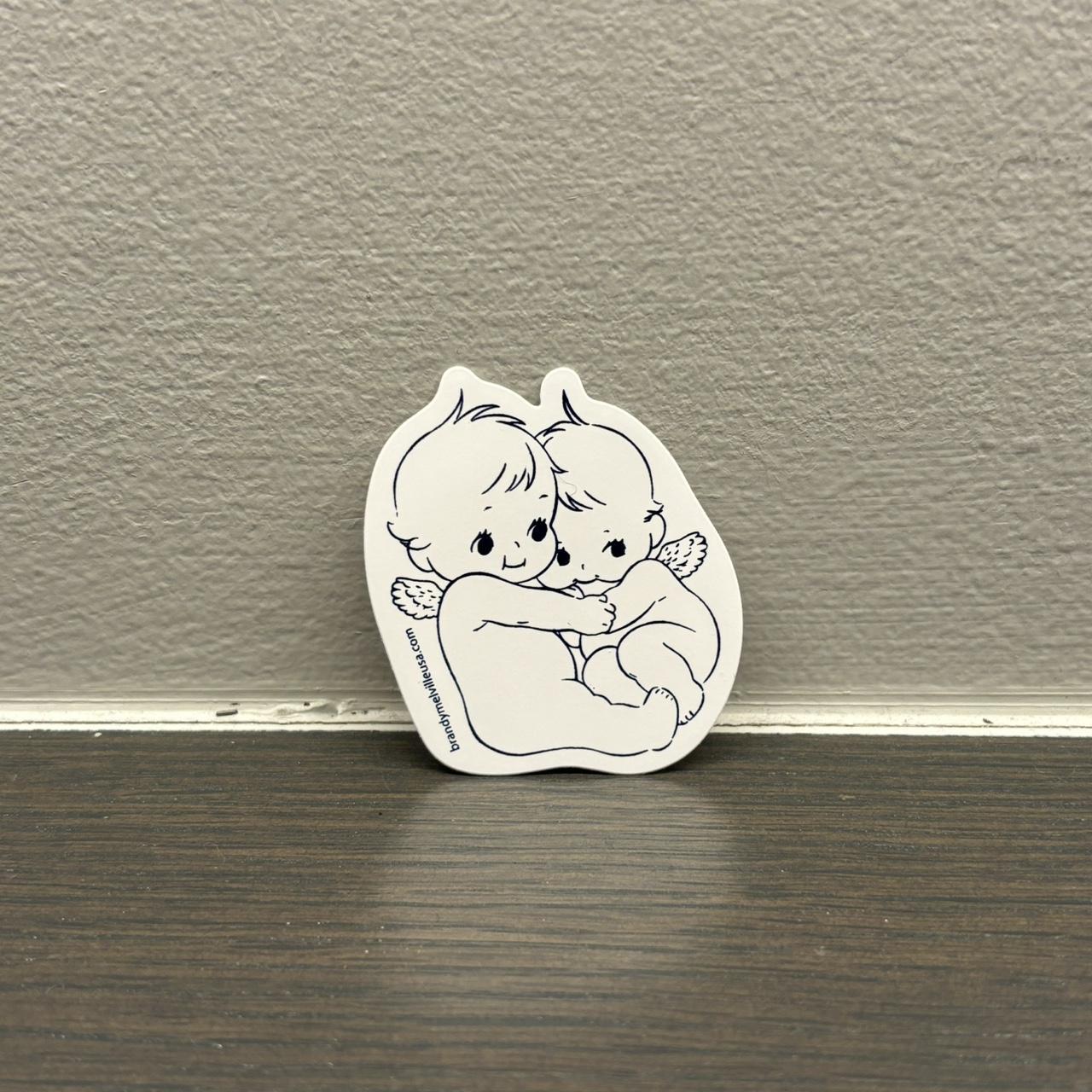 brandy melville cherub angel stickers! stickers are... | Depop