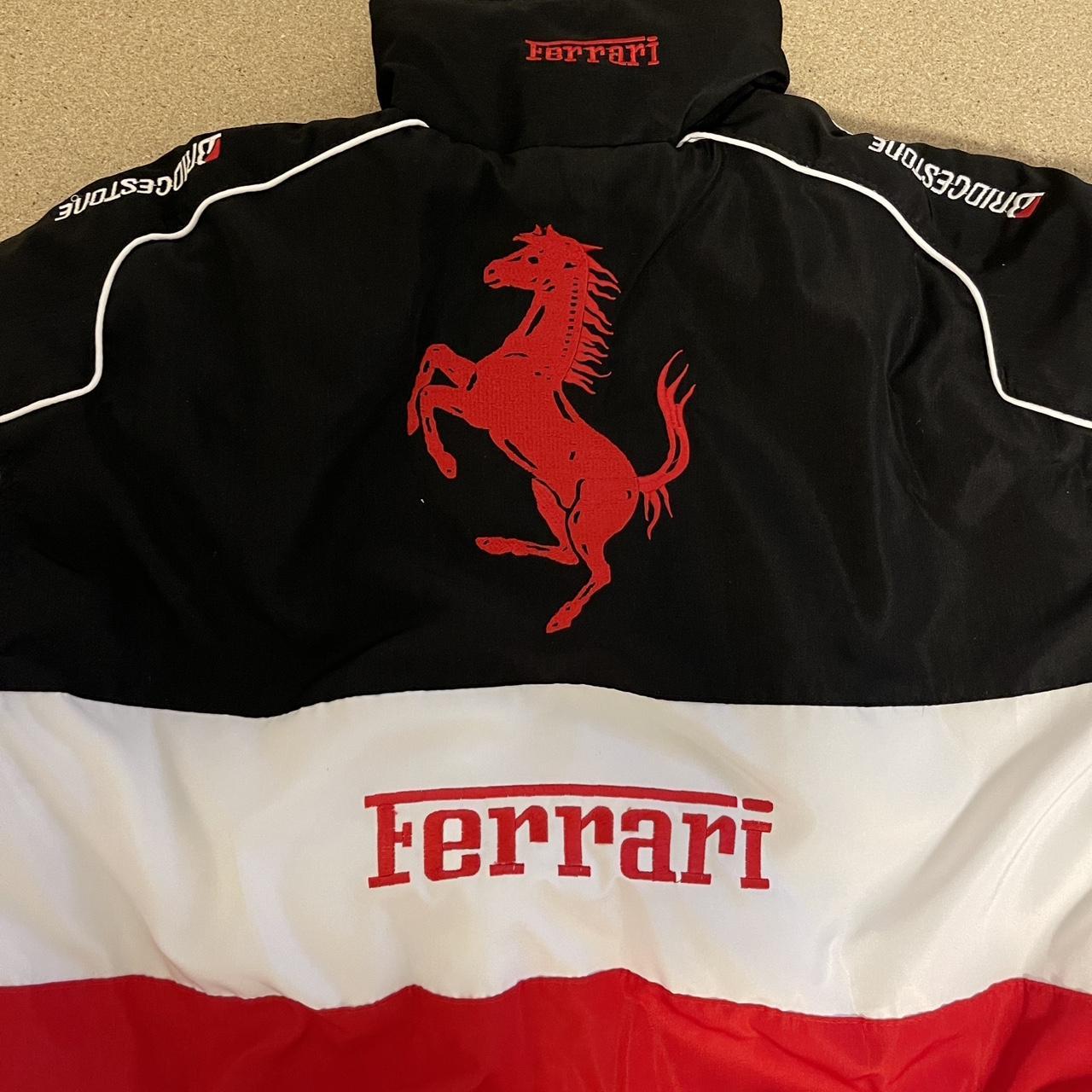 Ferrari sports car bomber jacket. Keeps you warm and... - Depop