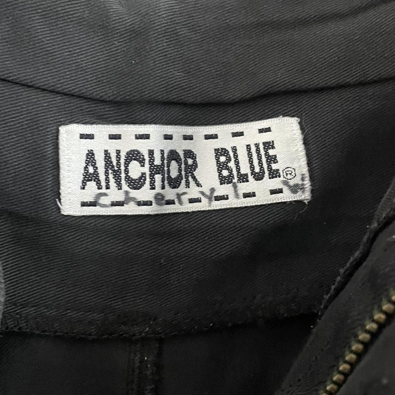 Anchor blue pleated charcoal shorts -unsure on size... - Depop