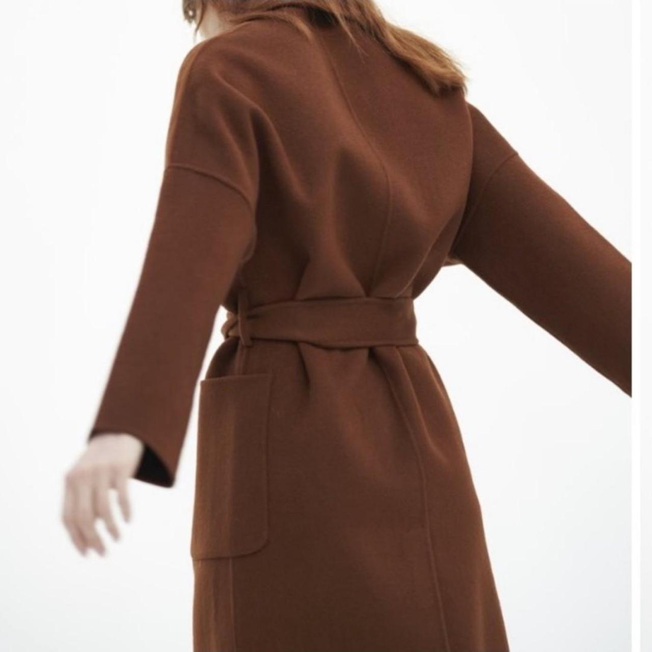 Quaint Official wool cashmere robe coat in a warm... - Depop