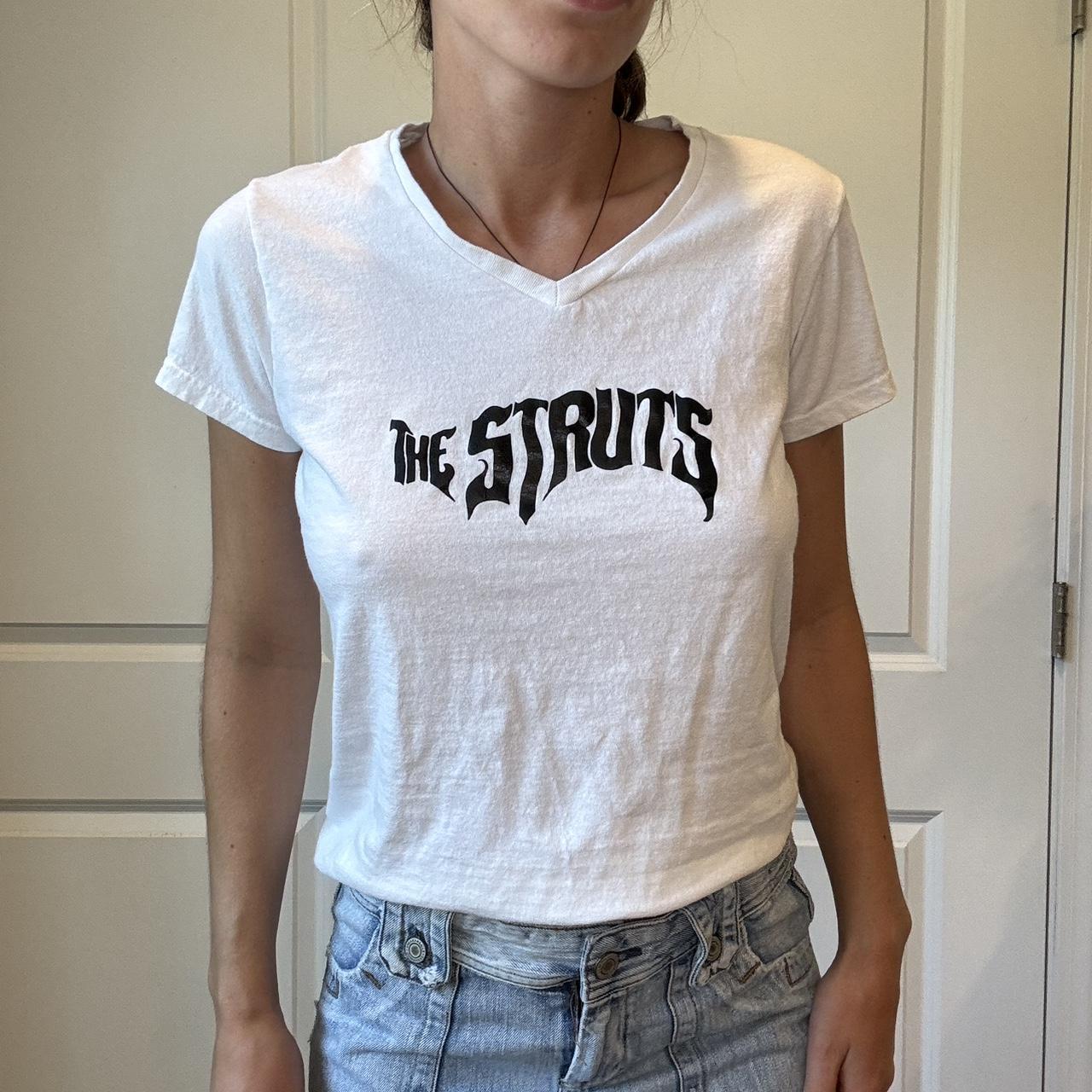 “The Struts” Band Tee Size medium. V-neck. Open to... - Depop