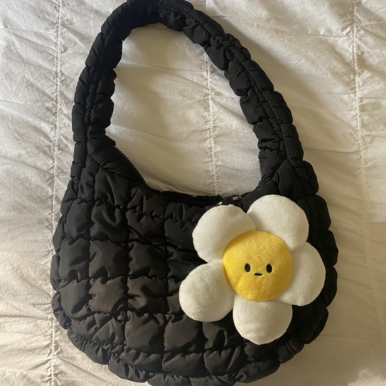 cos black puff bag! lmk if you want the keychain or... - Depop