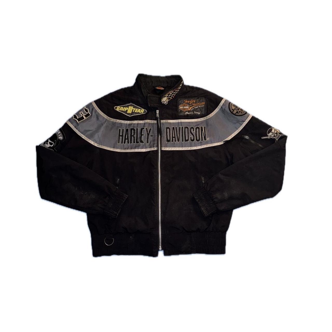 Harley Davidson Racing Jacket 🏍️🖤🔥 Epic Harley... | Depop