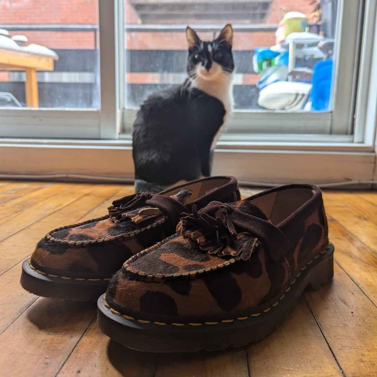 Limited edition Adrian Ocelot Doc Marten Loafers... - Depop