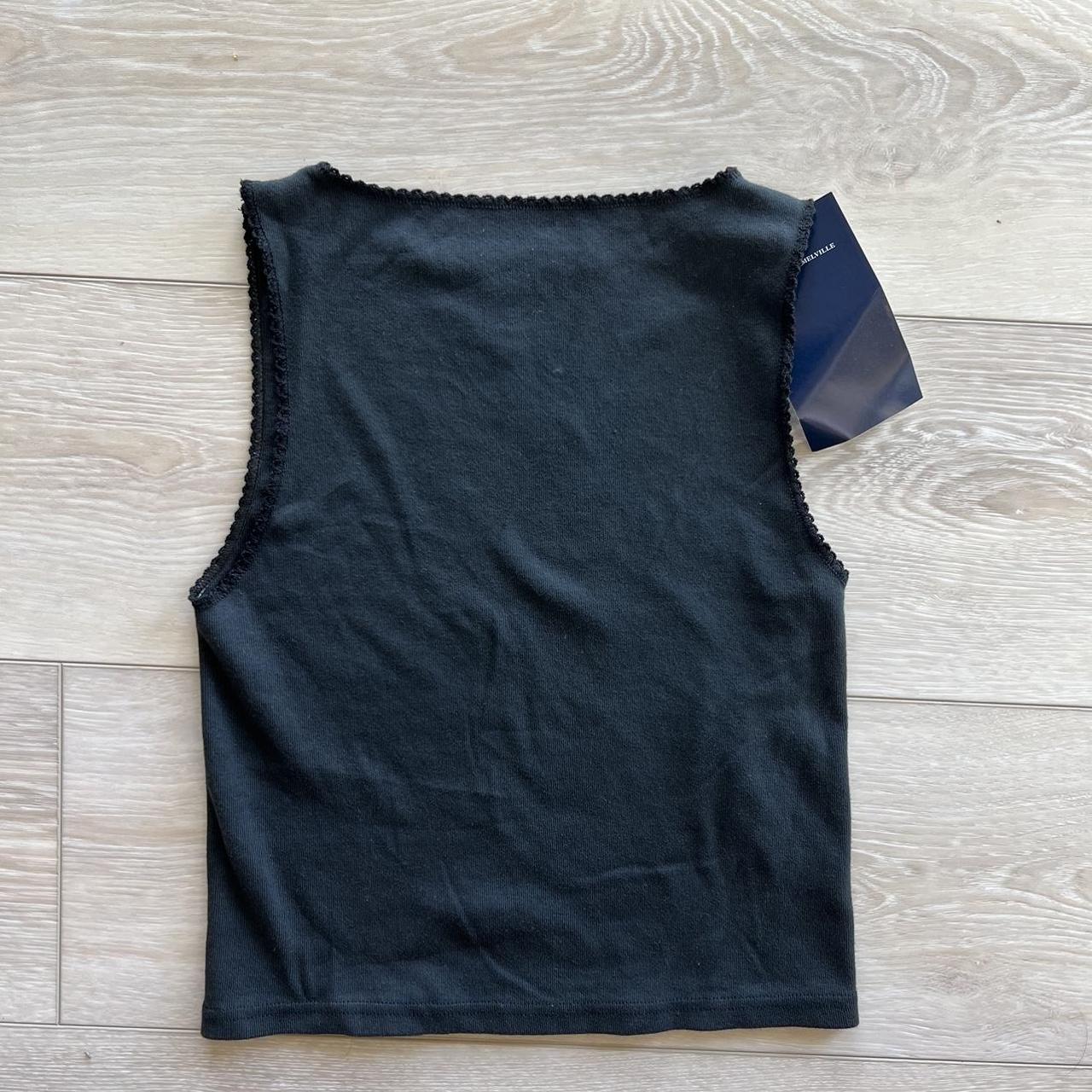 Brandy Melville Women's Black Vest | Depop