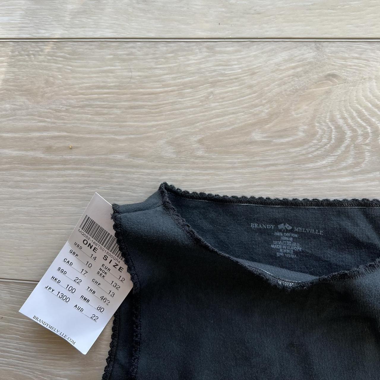 Brandy Melville Women's Black Vest | Depop