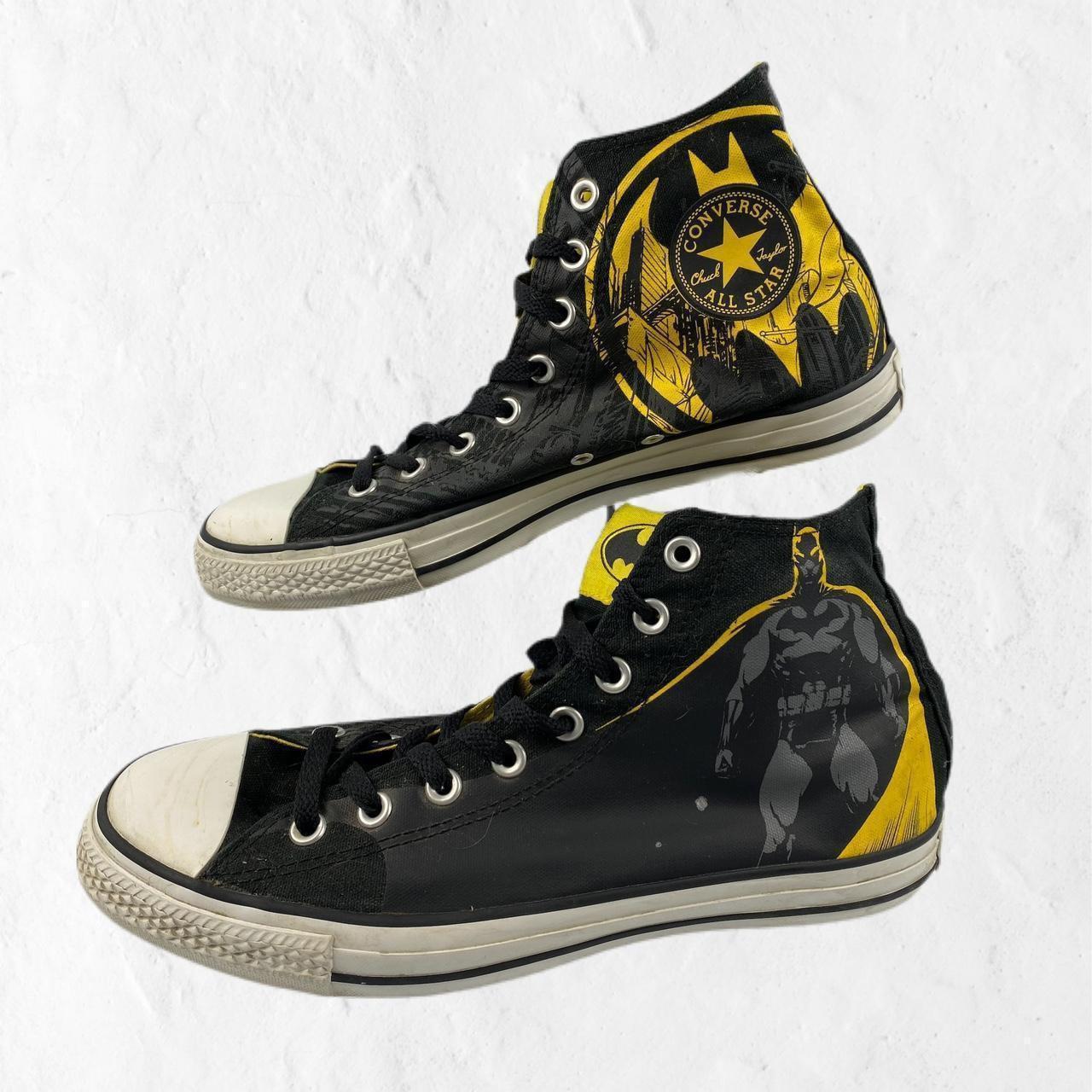Batman Converse High tops About this item: These... - Depop