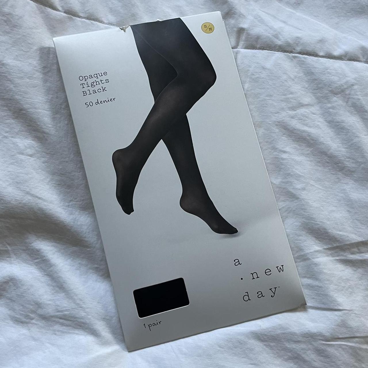 Cute Black Tights Super Easy To Style Brand New Depop