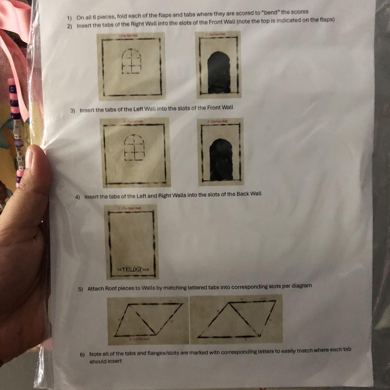 Melanie Martinez Trilogy Tour VIP Paper Doll House... - Depop