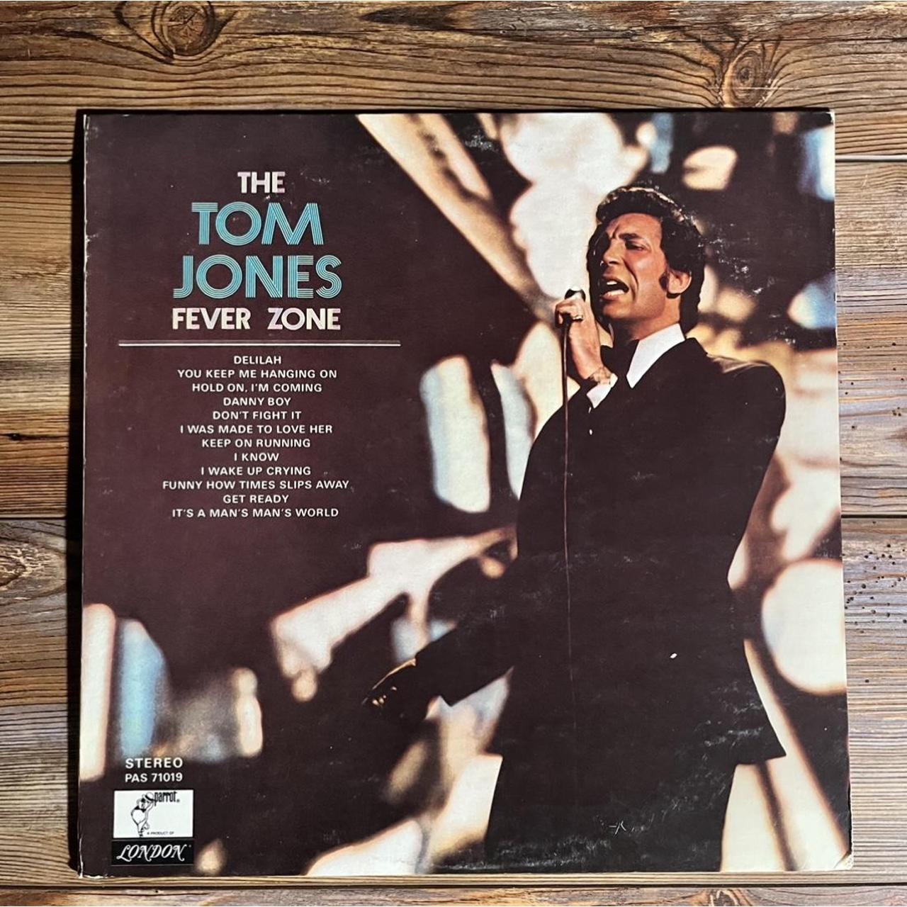Tom Jones The Tom Jones Fever Zone Record Album... | Depop