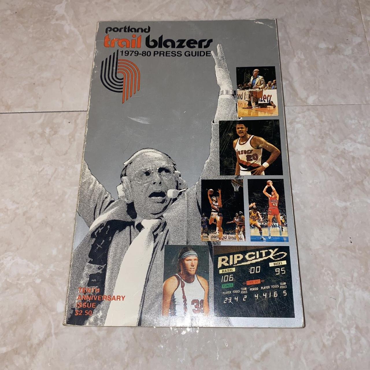 Lot of 2 NBA Portland Trail Blazers 1979 1980 1981... - Depop