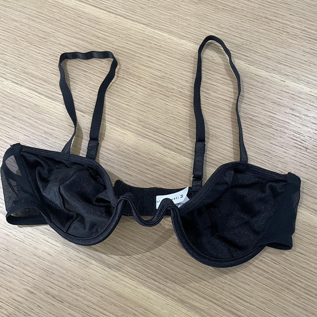 Kat the Label black underwire bra size M - Depop