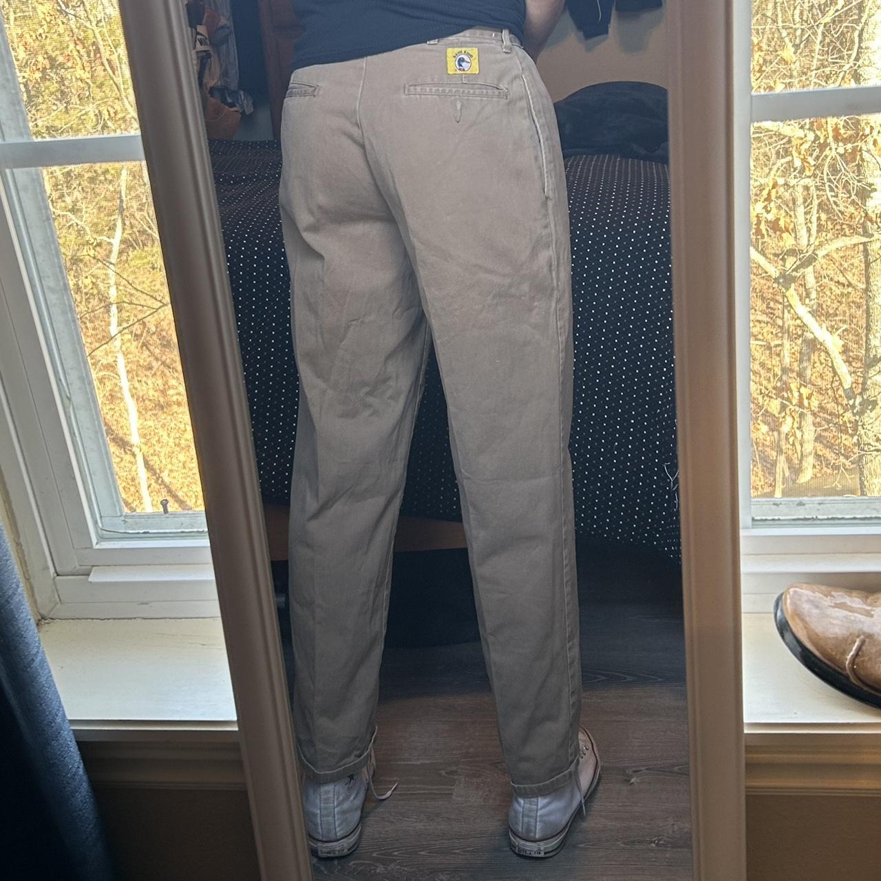 Duck Head Khaki Slacks -super nice fit -great wide... - Depop