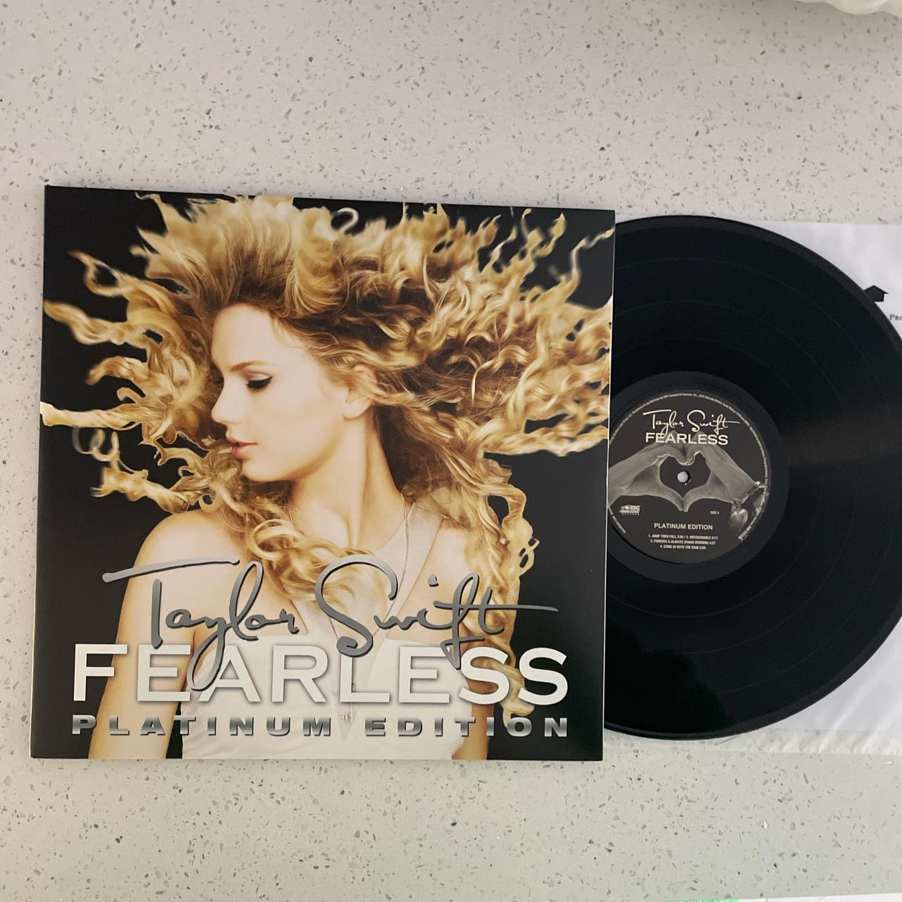 Taylor Swift Fearless album Platinum Edition Vinyl... | Depop