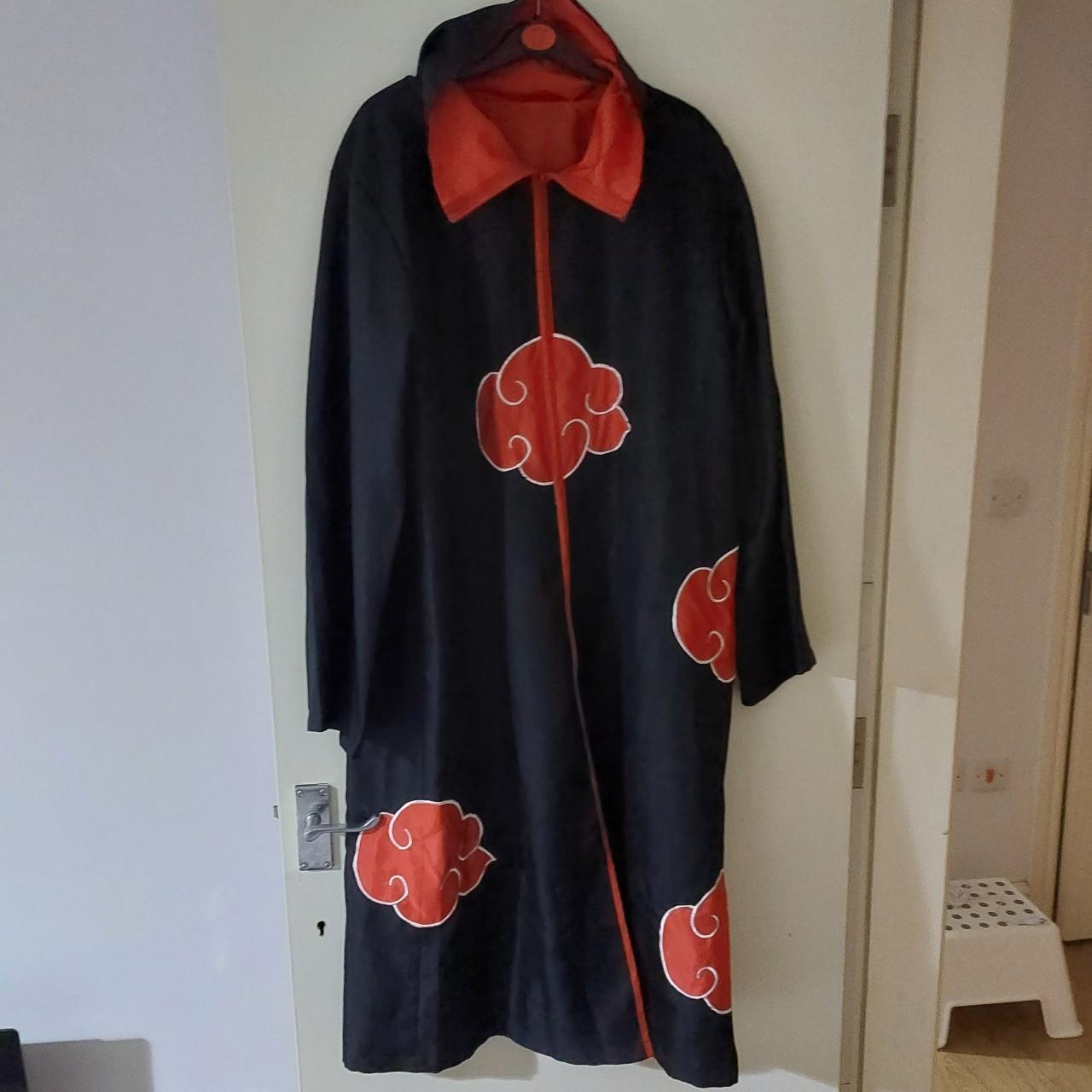 Naruto Akatsuki coat for cosplay Worn twice #anime... - Depop