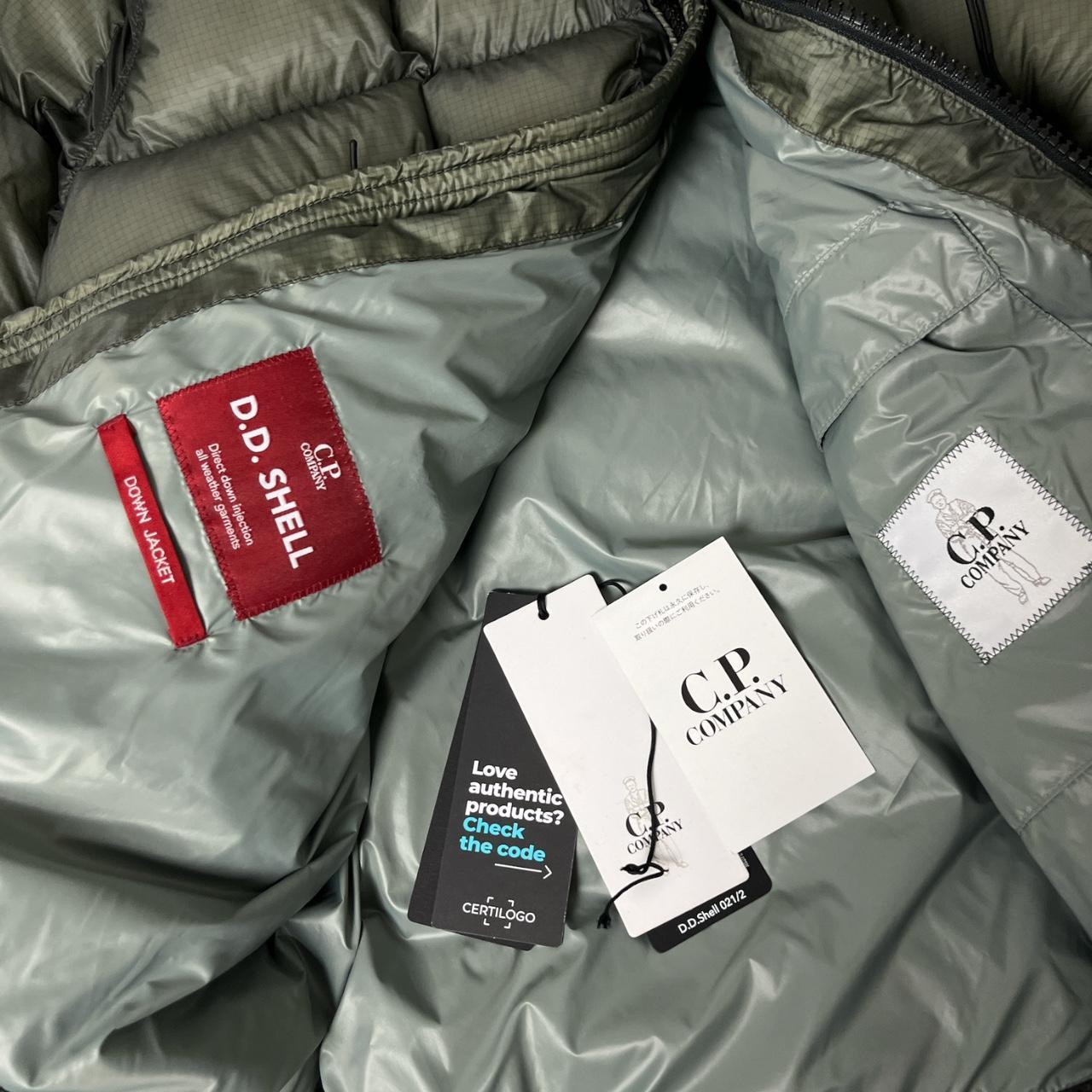 SOLD CP COMPANY DD SHELL Olive Green Size... - Depop