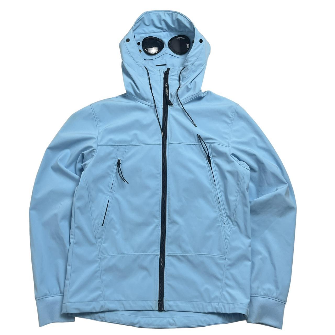 CP Company Soft Shell Jacket Baby Blue Size 48... - Depop