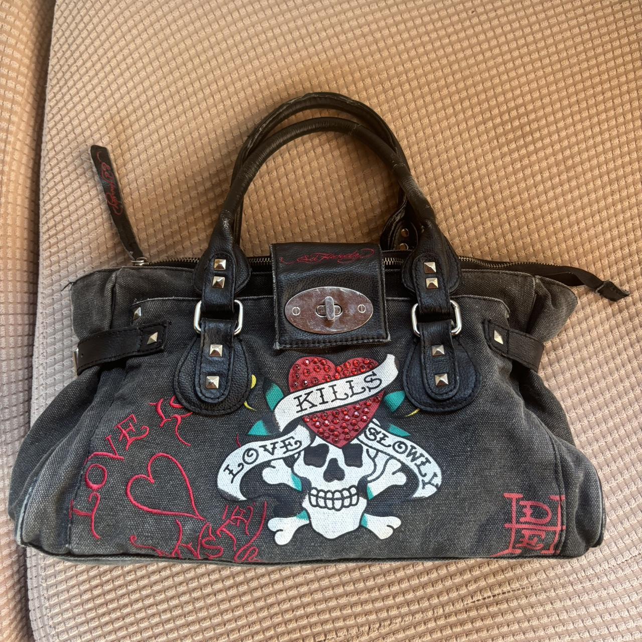 Early 2000’s Ed Hardy Purse. #vintage #y2k #edhardy... - Depop