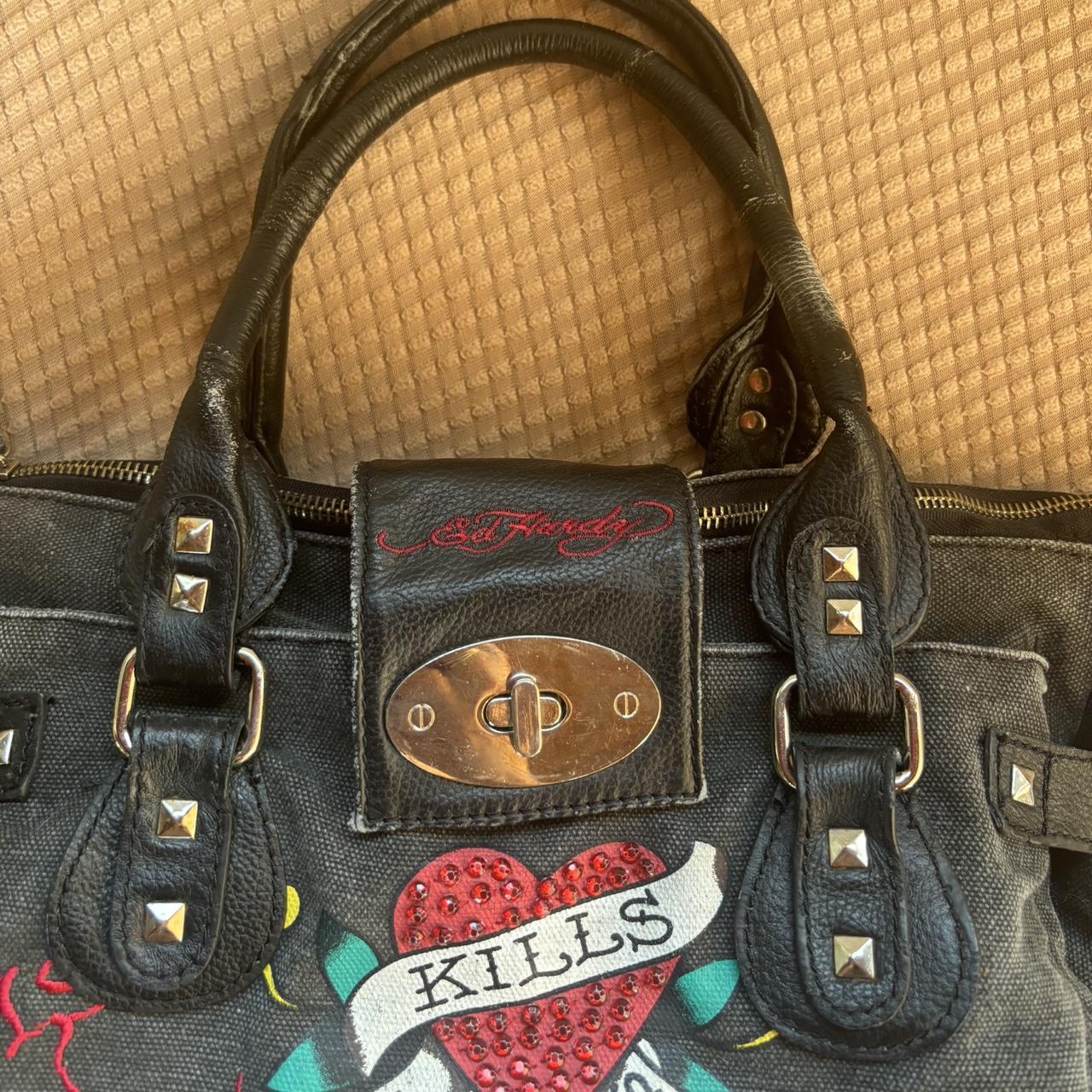 Early 2000’s Ed Hardy Purse. #vintage #y2k #edhardy... - Depop