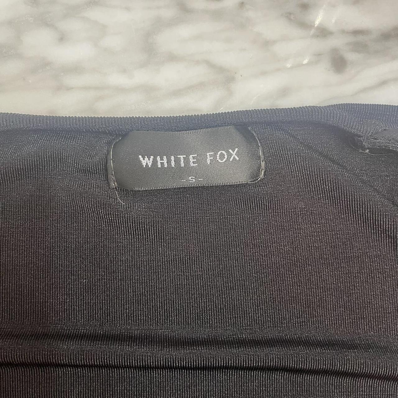 Black long sleeve crop top from White Fox Boutique - Depop