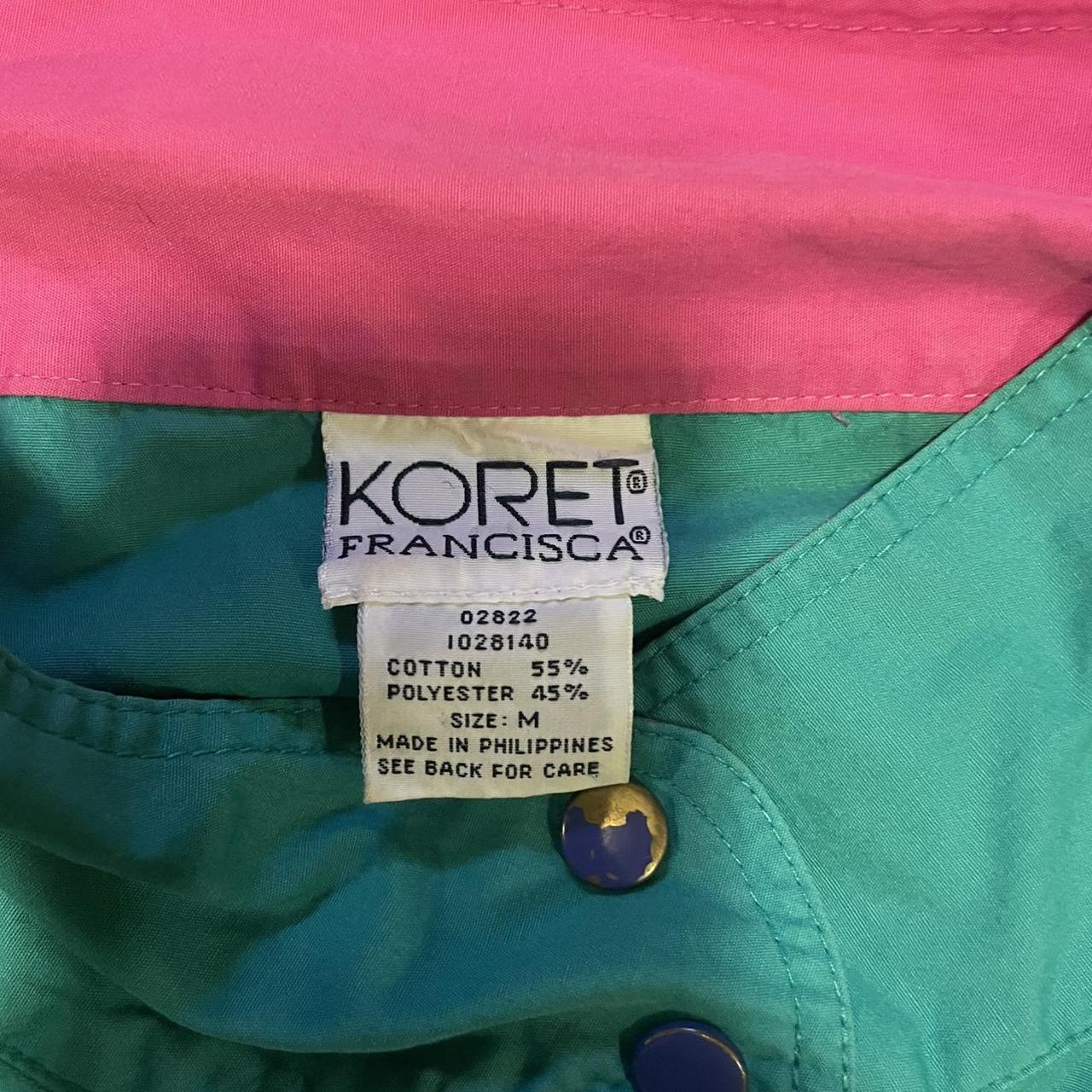 Vintage Koret Francisca Color Block... - Depop