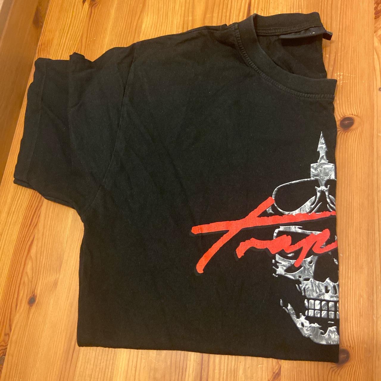 Trapstar graphic tee, worn lightly size Large. - Depop
