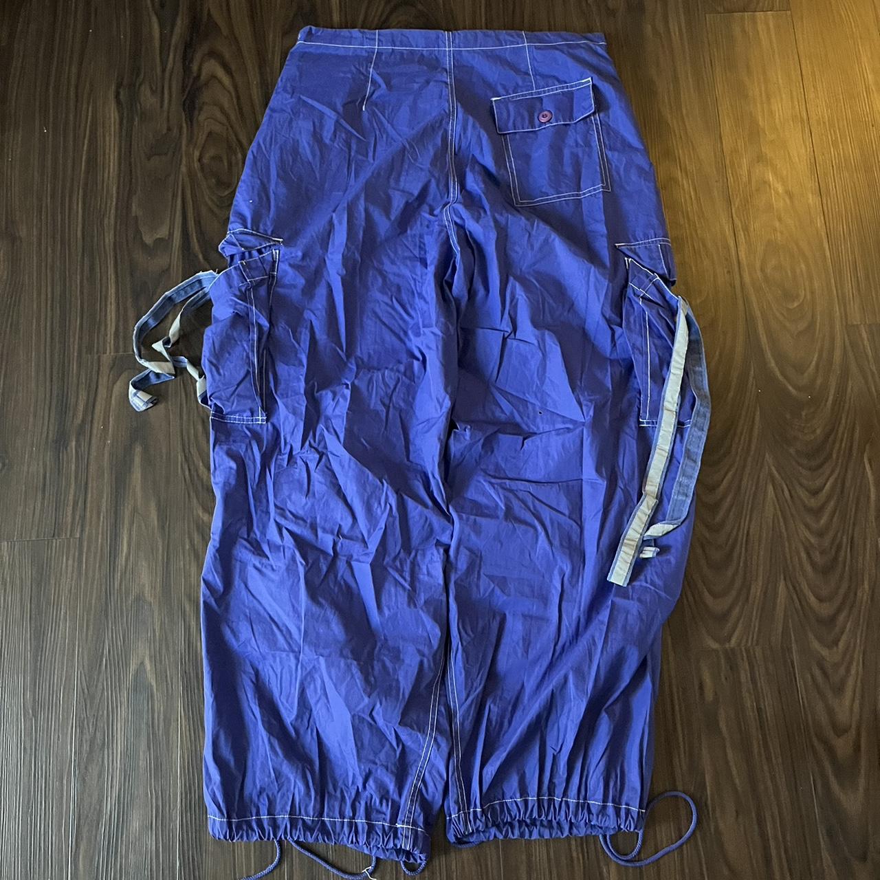 vintage ufo rave pants super baggy fit 35 inch... - Depop