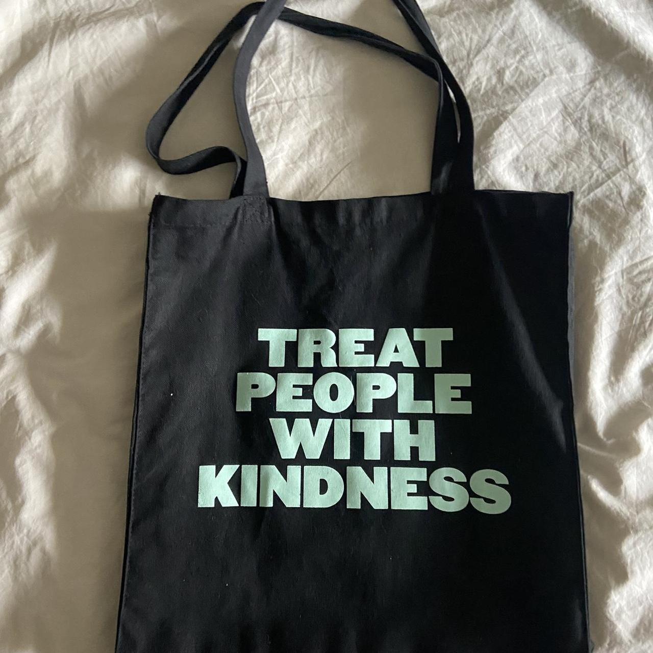 harry styles love on tour black tote bag official hs... - Depop