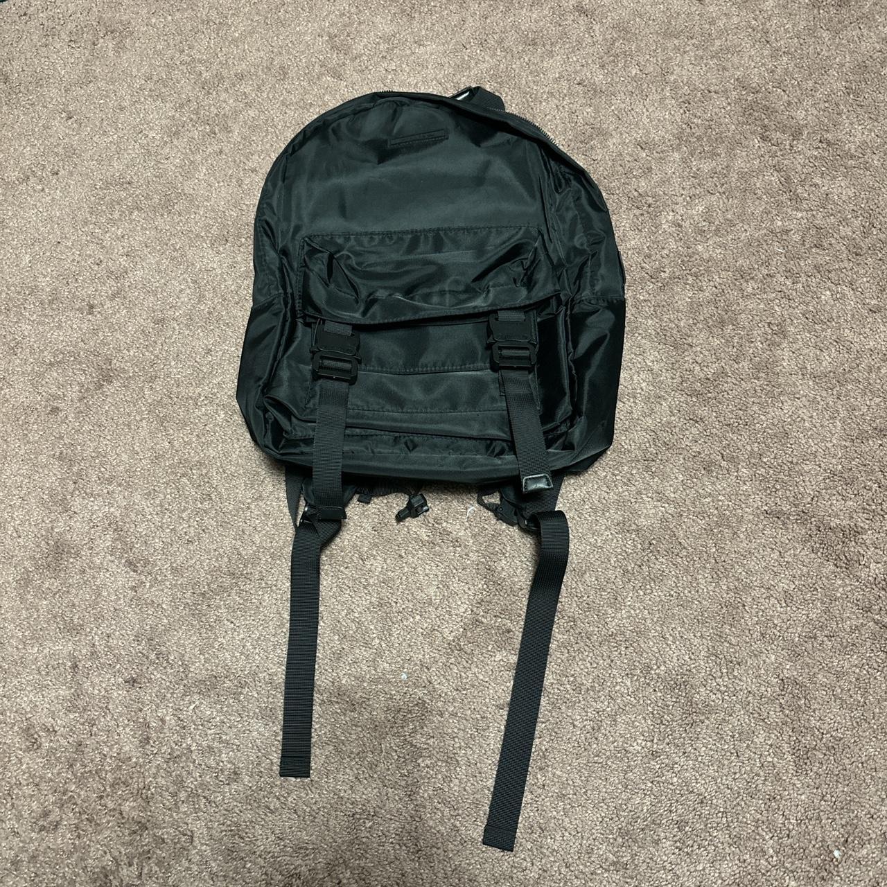 2020 black alyx backpack the zippers are off the... | Depop