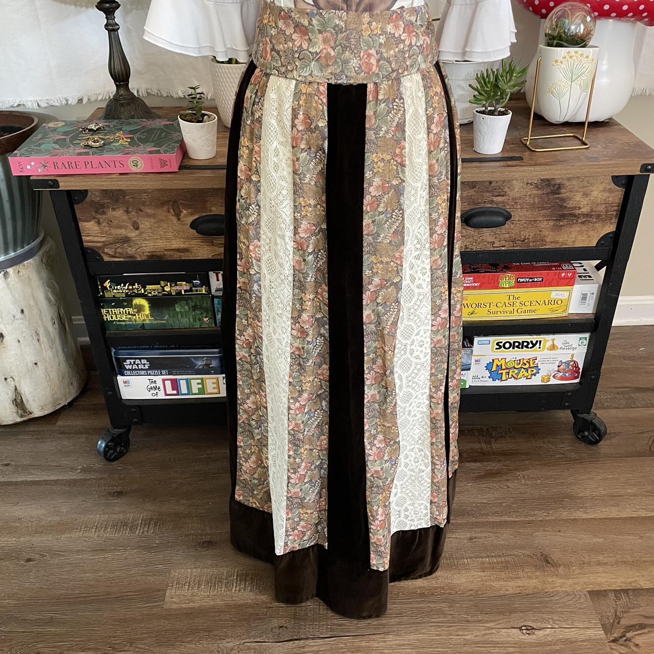 Vintage 60’s Chessa Davis patchwork Maxi... - Depop