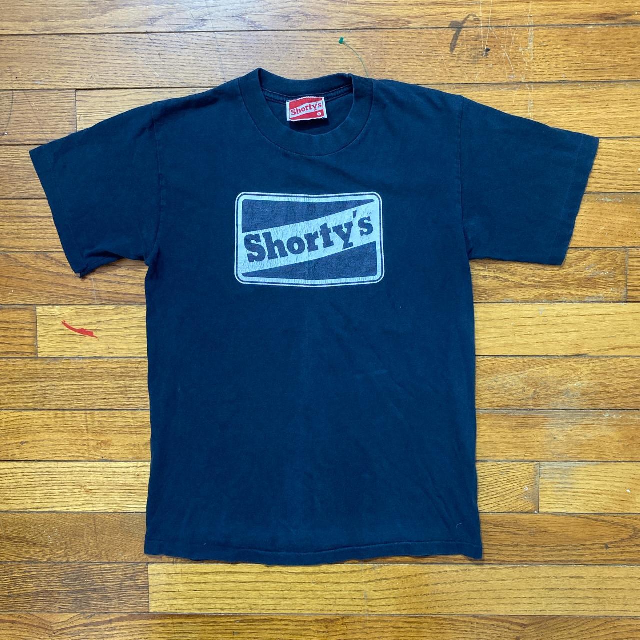 Vintage Shorty’s Skateboards tee 90s Size small... - Depop