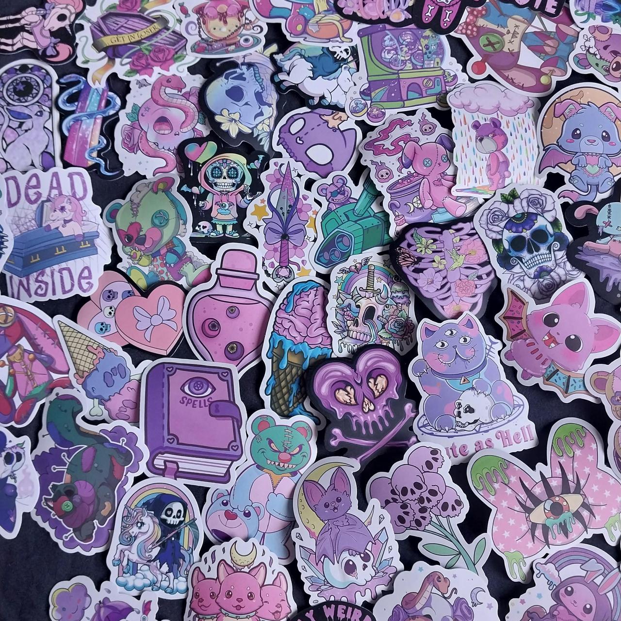 10 stickers Untracked shipping... - Depop