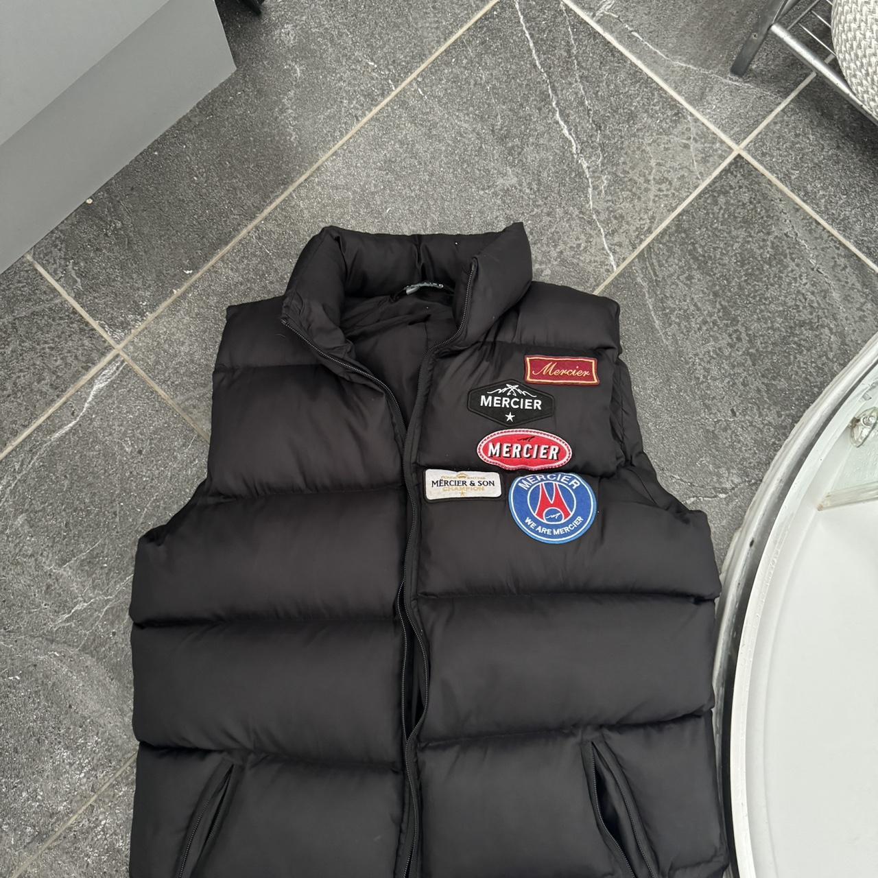 mercier heavyweight gilet size medium hardly worn - Depop