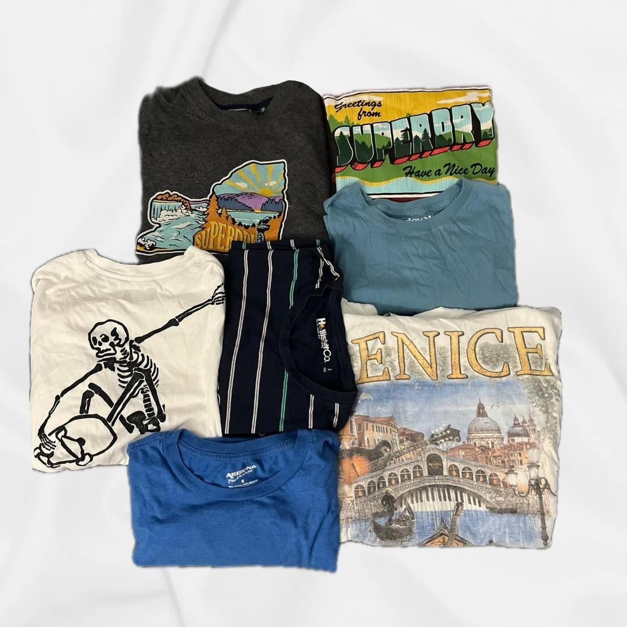 Bundle of 6 t-shirts - multicoloured #bundle - Depop