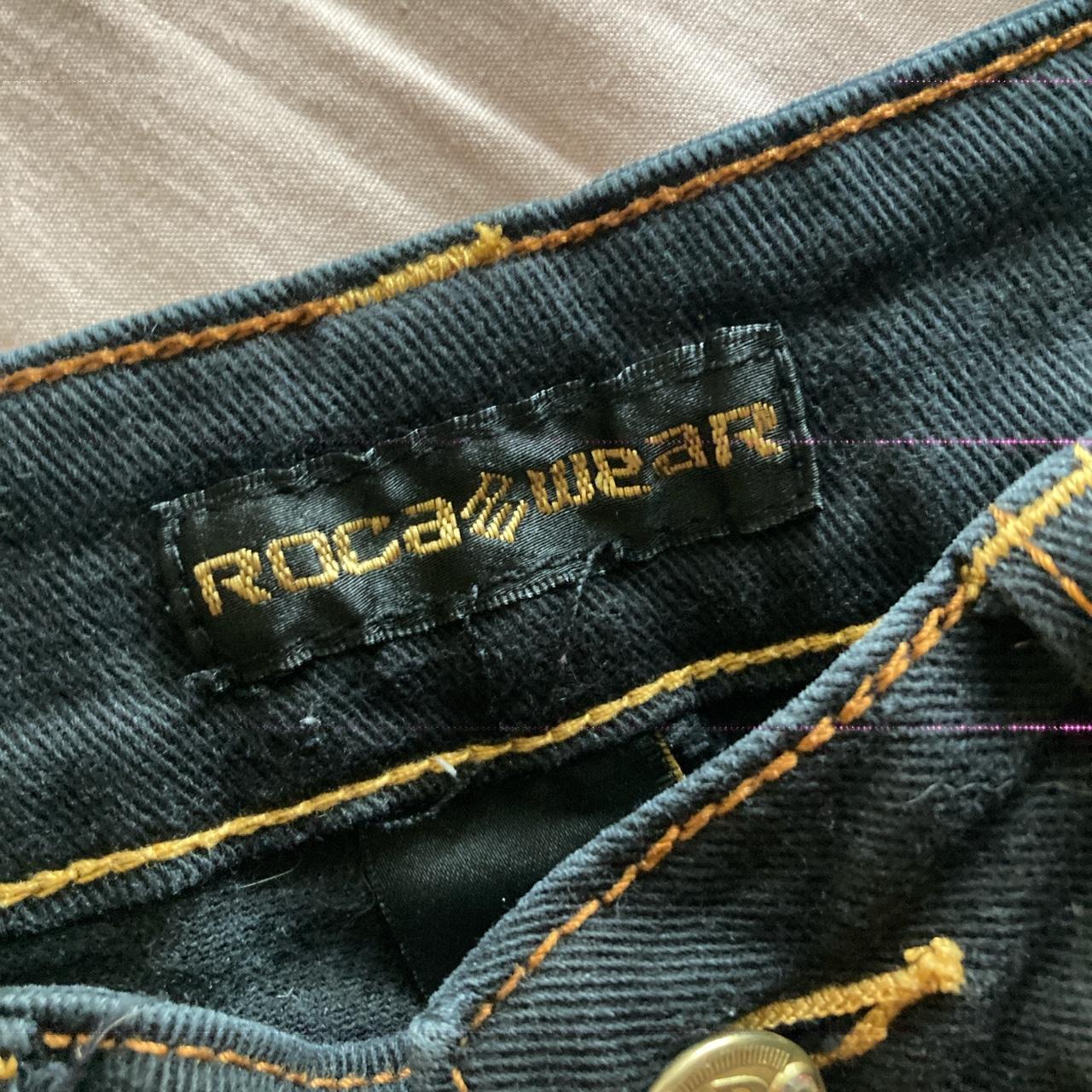 Low-rise flare roca wear jeans I gotta make room... - Depop